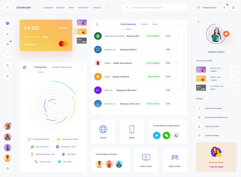 Constructor UI Kit Download for Figma, Sketch and Adobe XD